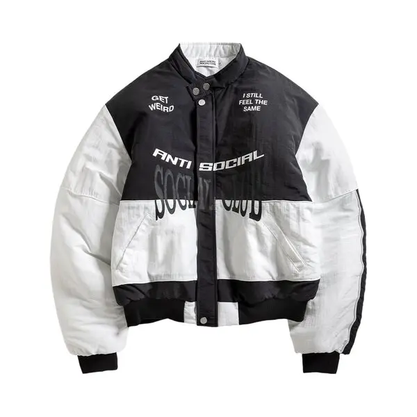 ANTI SOCIAL SOCIAL CLUB Motorcycle Puffer /white - Black