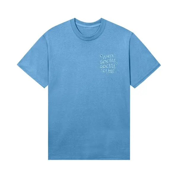 ANTI SOCIAL SOCIAL CLUB Bubble Logo Tee - Blue