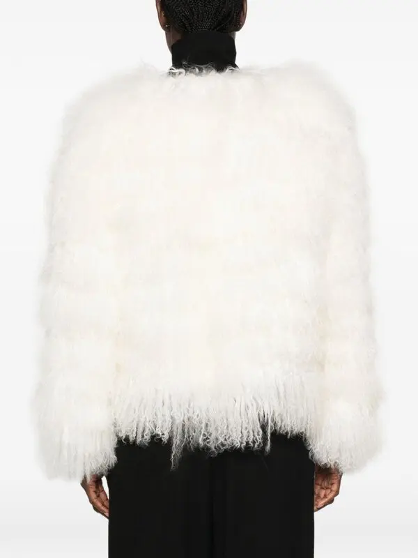 Ermanno Scervino Faux Fur Jacket