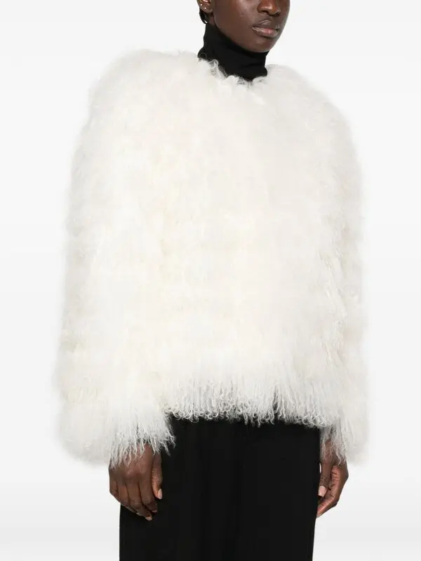 Ermanno Scervino Faux Fur Jacket