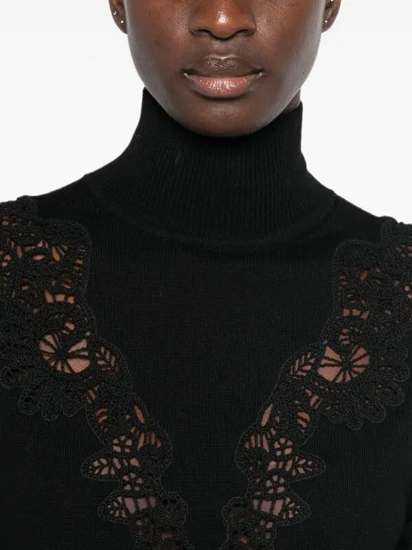 Zimmermann Valiant Wool Turtle-neck Sweater