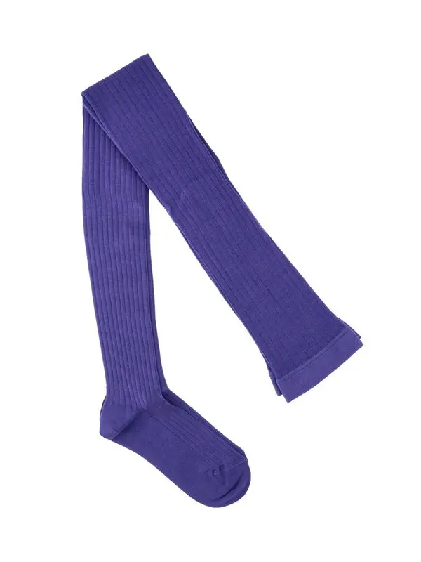JIL SANDER Ribbed Knee-high Socks