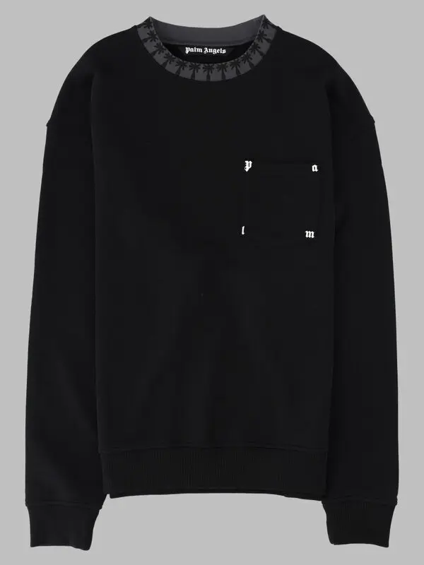 Palm Angels Graphic-detail Crewneck Sweatshirt