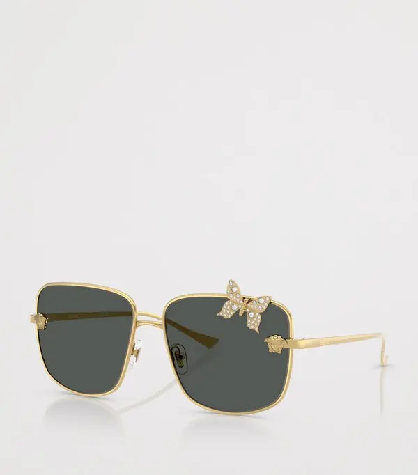 Versace Ve2282 Square Butterfly Sunglasses