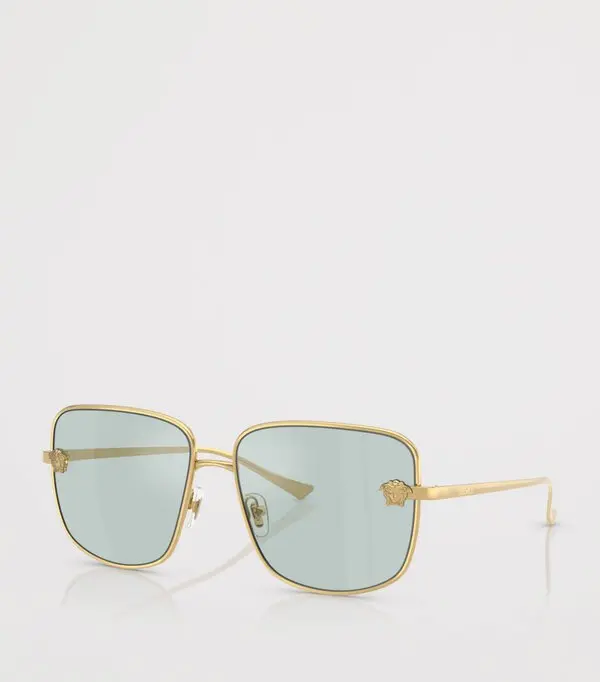 Versace Metal Ve2282 Square Sunglasses