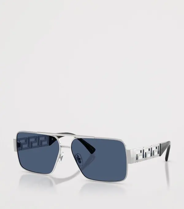 Versace Wire Ve2290 Rectangular Sunglasses
