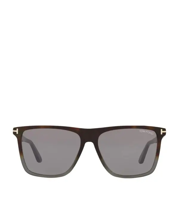 TOM FORD Ft0832 Square Sunglasses - Brown