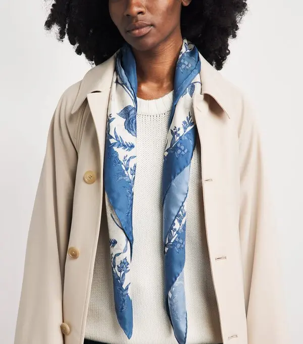 Harrods Silk Menagerie Scarf