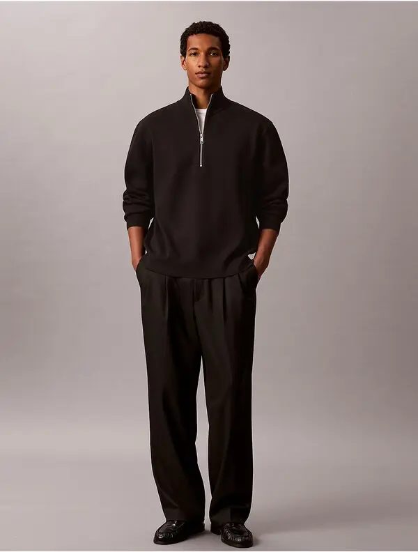 Calvin Klein Quarter Zip Tech Sweater