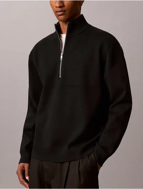 Calvin Klein Quarter Zip Tech Sweater