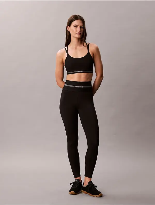 Calvin Klein Icon Sport Low Support Sports Bra - Black
