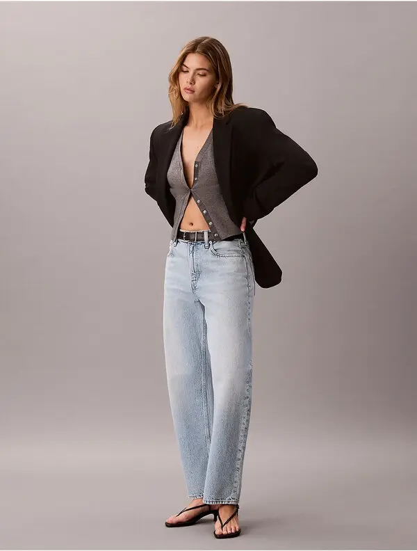 Calvin Klein Relaxed Barrel Denim