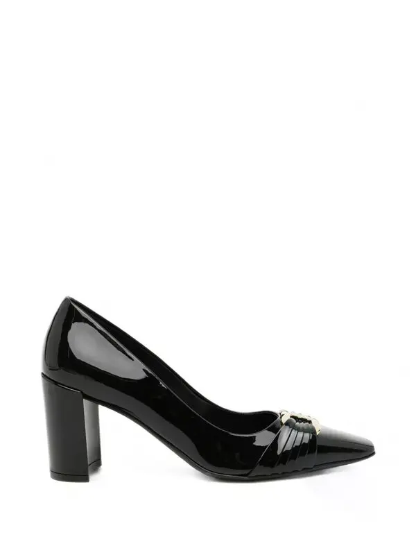 FERRAGAMO 80mm Gancio Pumps