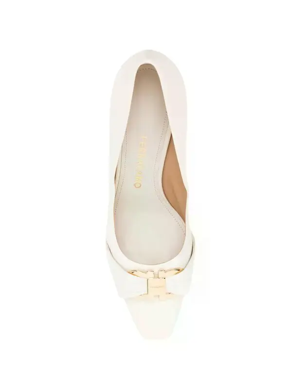 FERRAGAMO 80mm Gancio Pumps