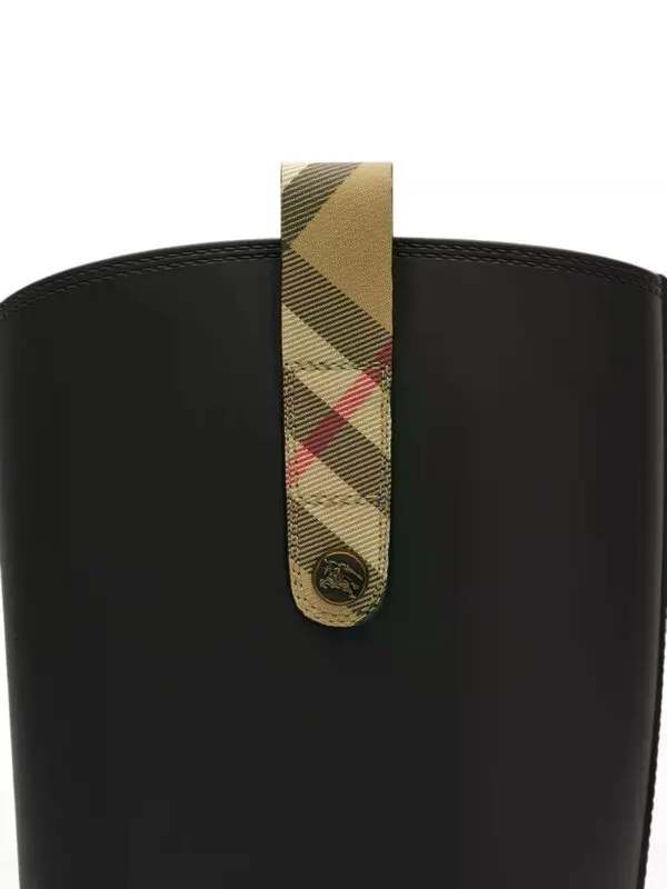 Burberry Cavalier Check-detail Boots
