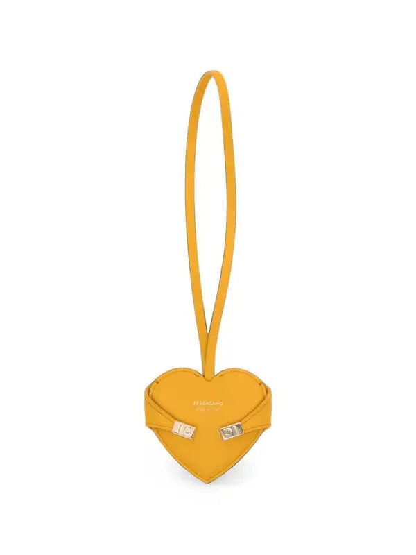 FERRAGAMO Heart-shaped Keyring