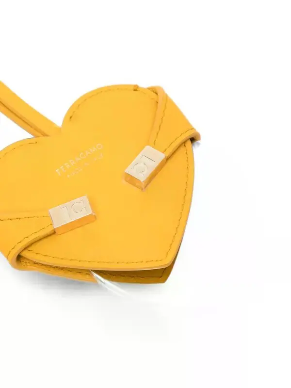 FERRAGAMO Heart-shaped Keyring