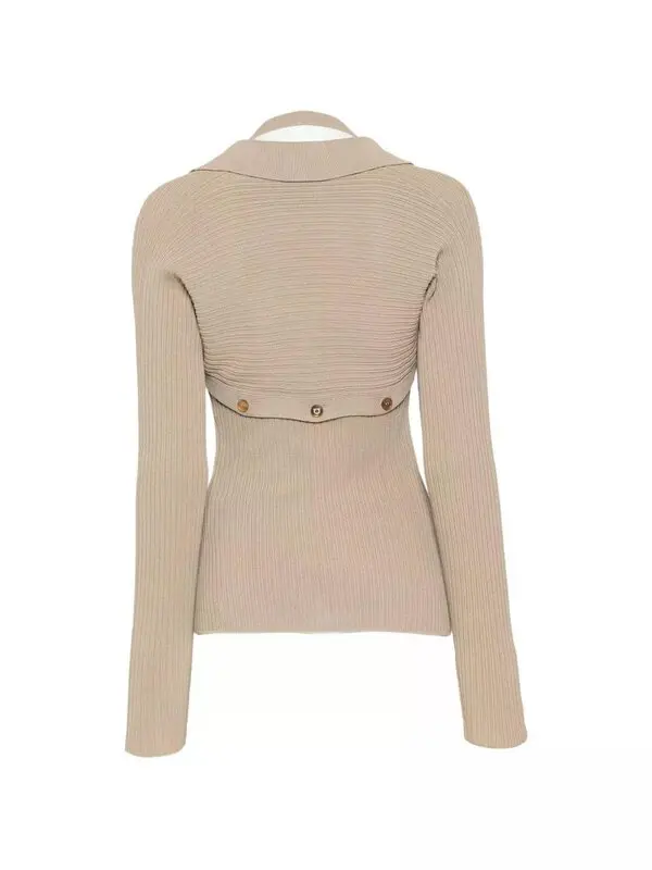 FERRAGAMO Ribbed-knit Cardigan
