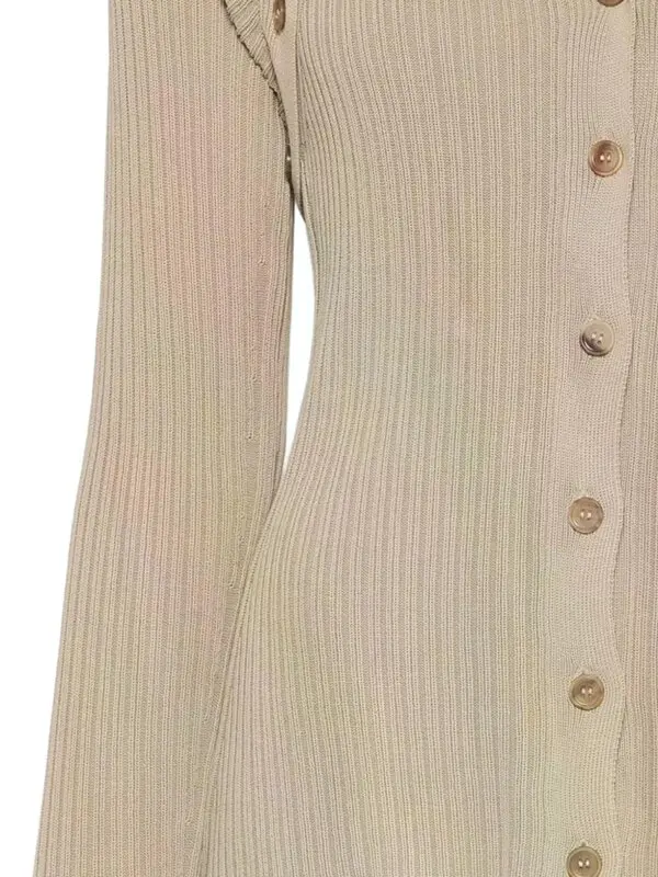 FERRAGAMO Ribbed-knit Cardigan