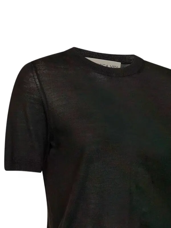 BLANCA VITA Short-sleeve Crew-neck T-shirt