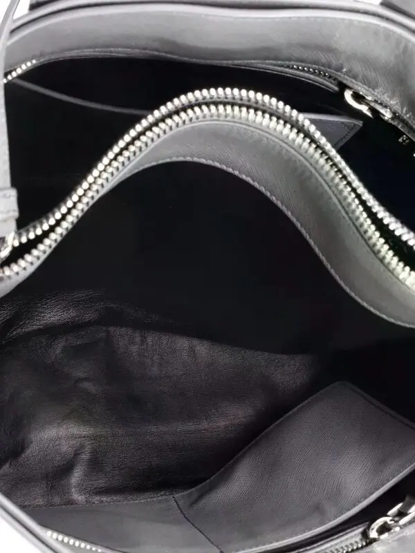 Prada Soft Triple Pocket Convertible Saffiano Leather Tote Bag