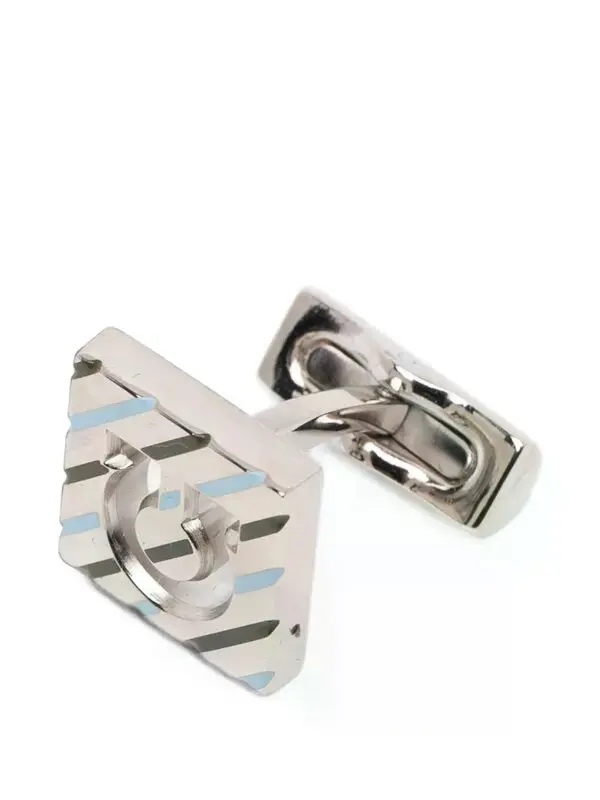 FERRAGAMO Gancini Guilloché Cufflinks