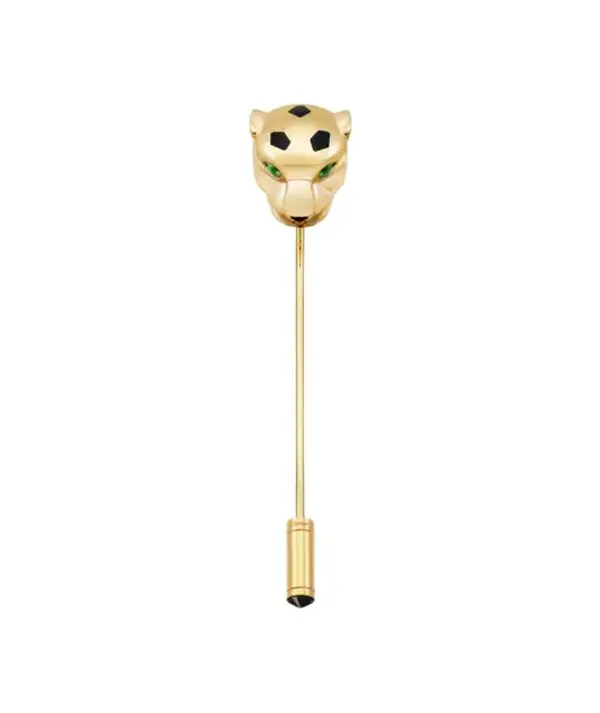 Cartier Panthère De Tie Pin - Gold