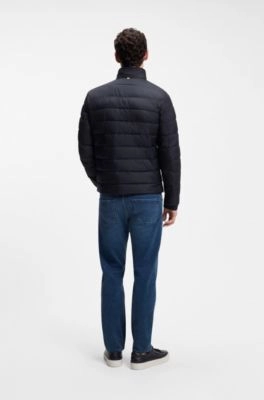 BOSS Classic Padded Jacket With A Zipper Closure