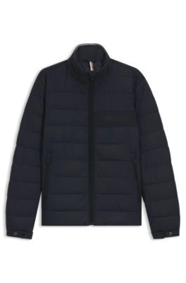 BOSS Classic Padded Jacket With A Zipper Closure