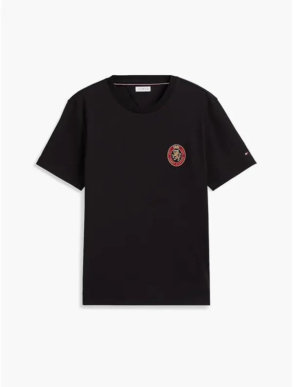 Tommy Hilfiger Crest Patch Smooth Cotton Pocket T-shirt