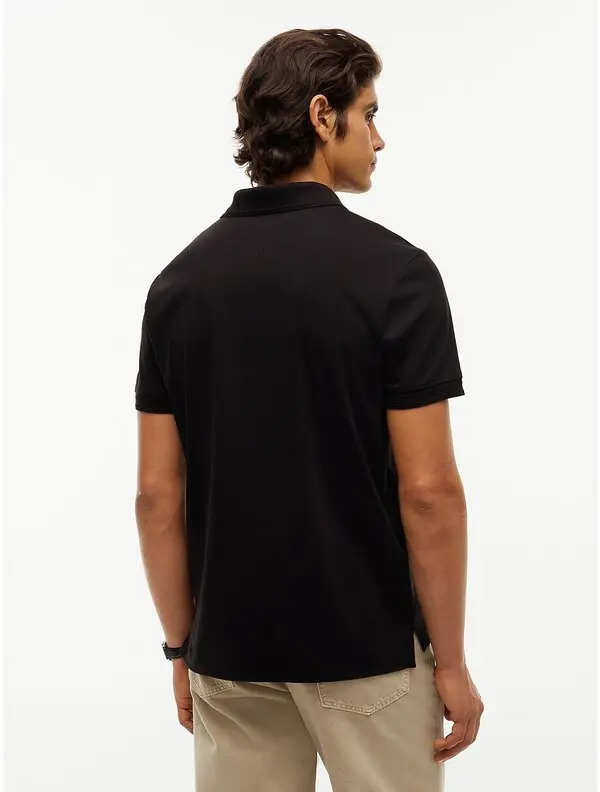 Tommy Hilfiger Regular Fit Crest Patch Interlock Polo