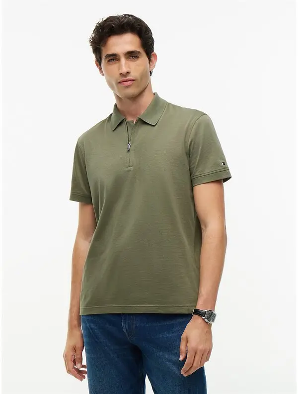 Tommy Hilfiger New York Label Regular Fit Performance Polo