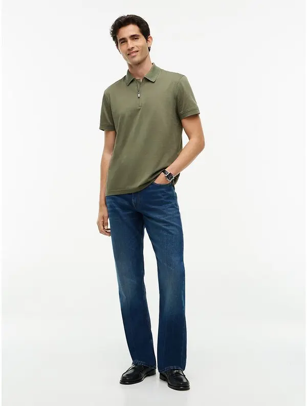 Tommy Hilfiger New York Label Regular Fit Performance Polo