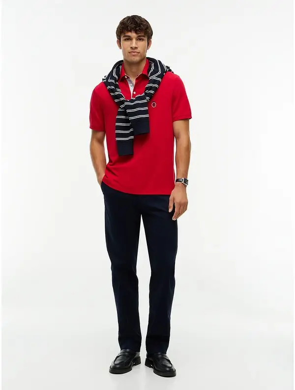 Tommy Hilfiger Classic Fit Crest Logo Polo