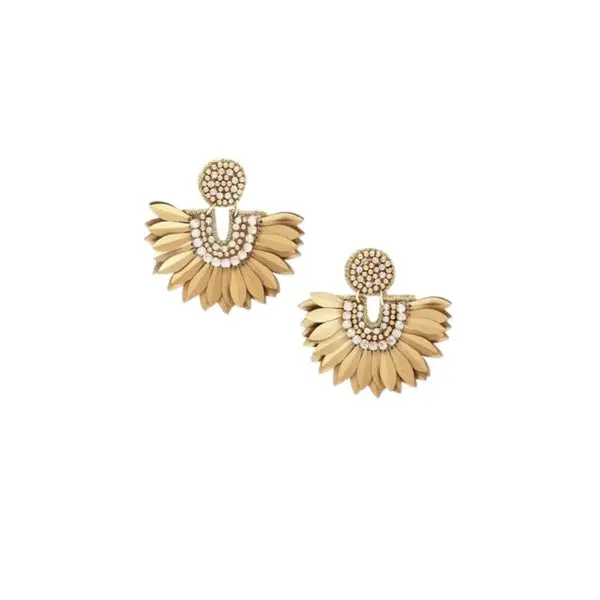 Saachi Beaded Wing Earrings