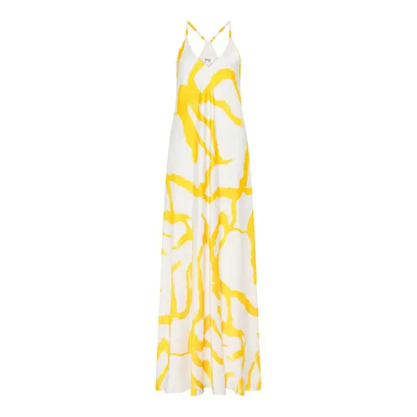 BELYED HANDCRAFT Clara Silk Maxi Dress