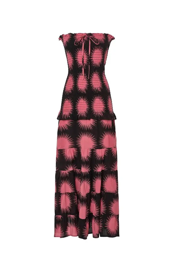PAR Y ESCALA Clotilde Strapless Dress