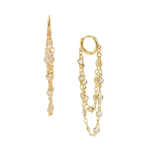 Saachi Glass Multi Layer Earring