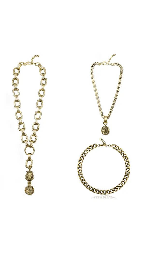 BAYEMEYC Lion King Necklace Set
