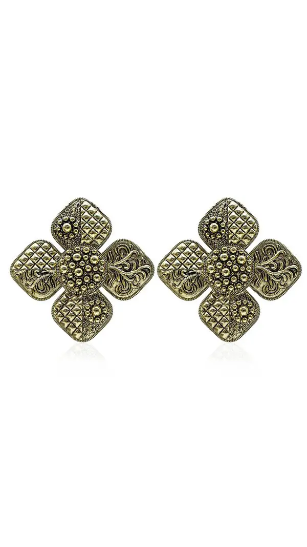 BAYEMEYC Rincon Del Cielo Earrings - Gold