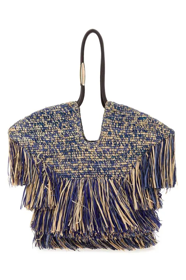 Zimmermann Raffia Medium Goldentime Shopping Bag