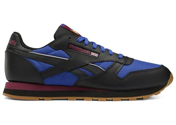 REEBOK Classic Leather Gum - Black/blue/red