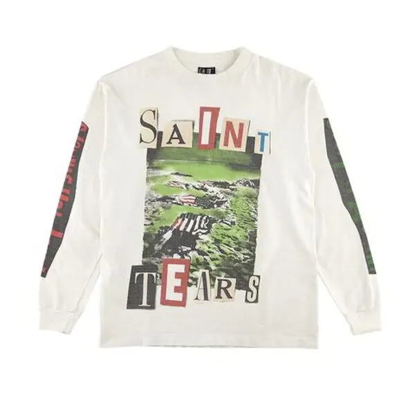 SAINT MICHAEL X Denim Tears Saint Tears Long Sleeve T-shirt