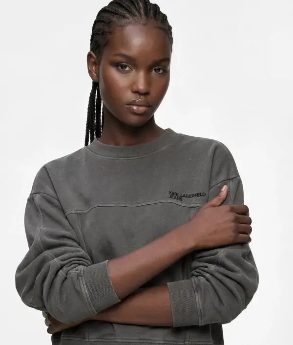 KL JEANS Jeans Boxy Washed Sweatshirt
