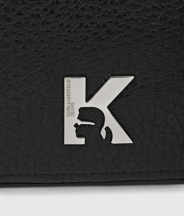 KL JEANS K Logo Camera Bag - Black