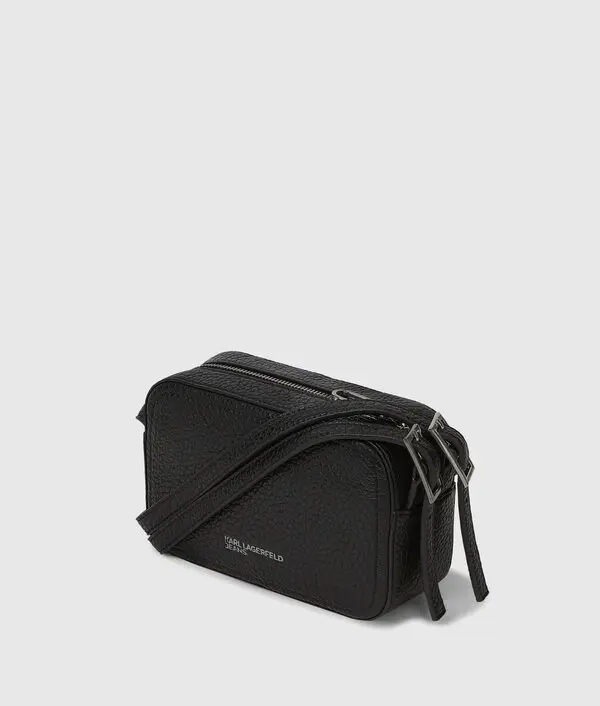 KL JEANS K Logo Camera Bag - Black