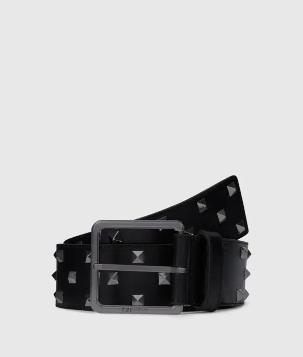 KL JEANS Studded Leather Belt