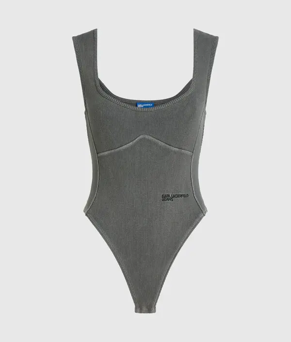 KL JEANS Jeans Ribbed Organic Cotton Jersey Bodysuit