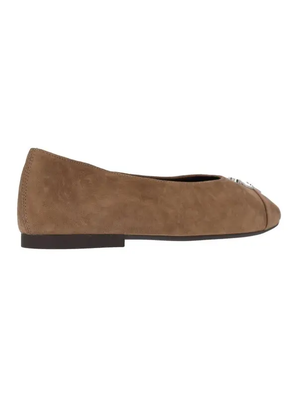 Tory Burch Charlie Ballet Flats - Beige
