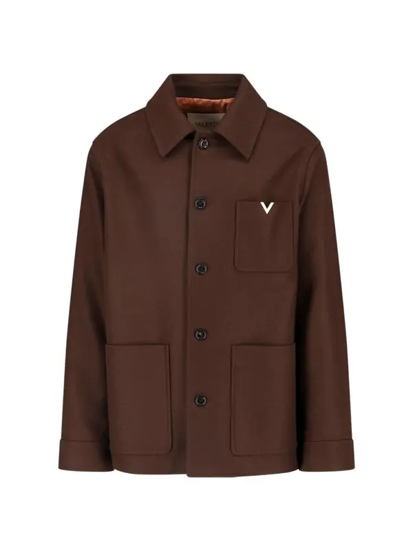 Valentino Garavani Jacket In Virgin Wool "vgold